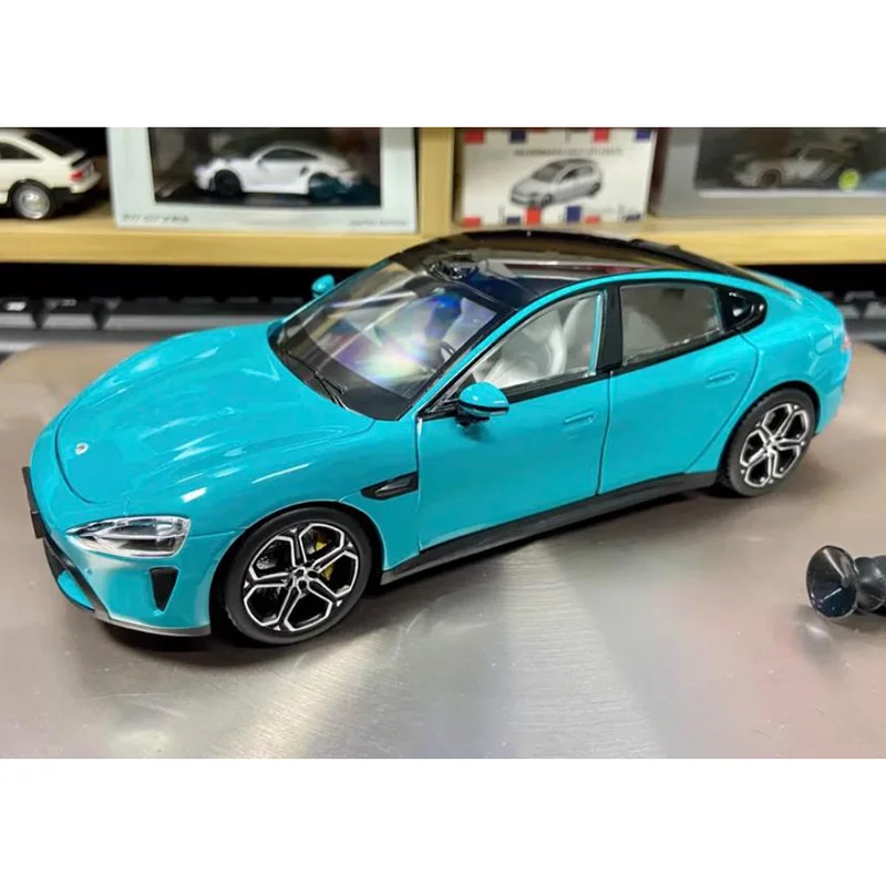 Diecast Scale 1/24 SU7 Ultra Car Model Su-7 Alloy Simulation Static Car ...