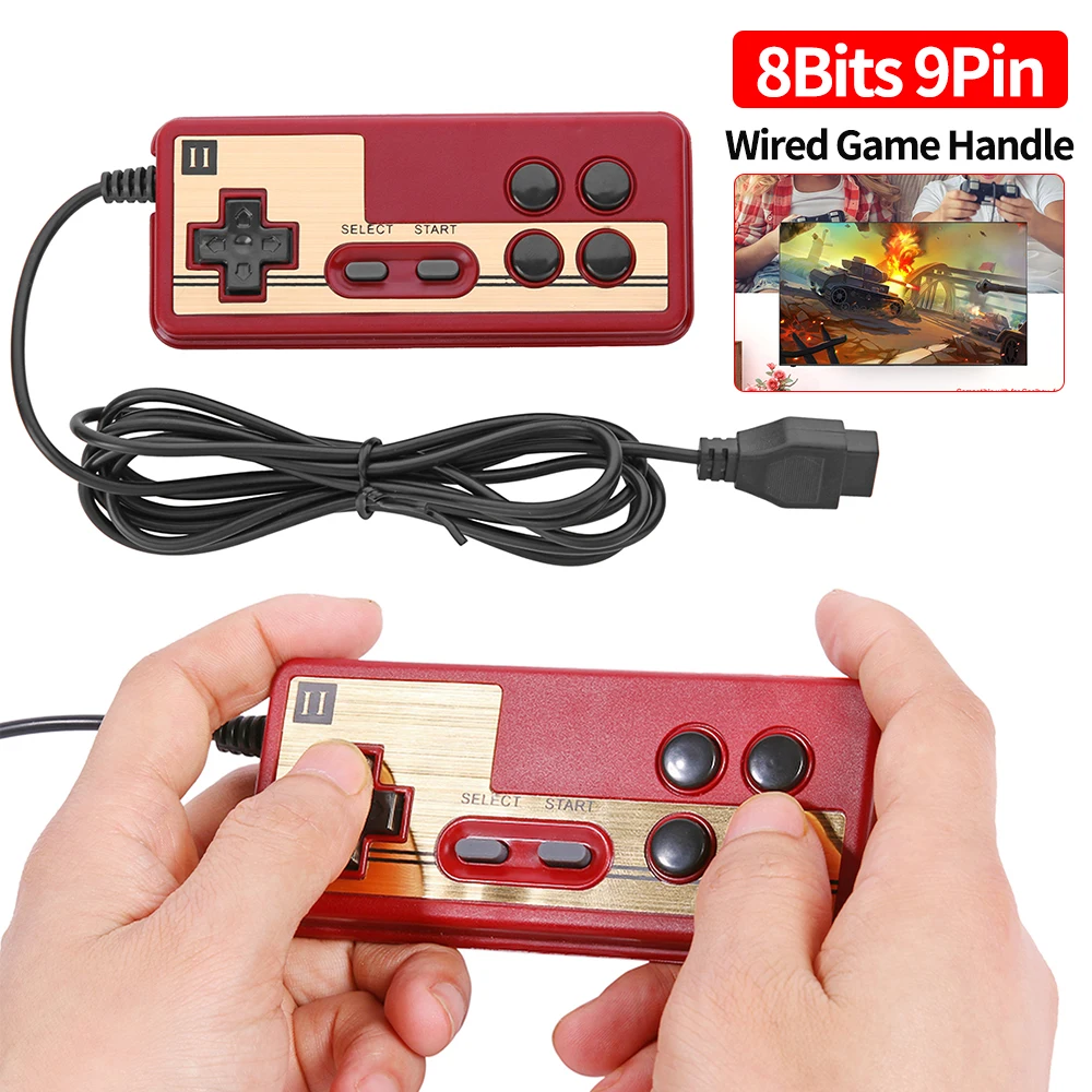 8-Bit-TV-Red-White-Machine-Game-Player-Handle-Universal-Gampad ...