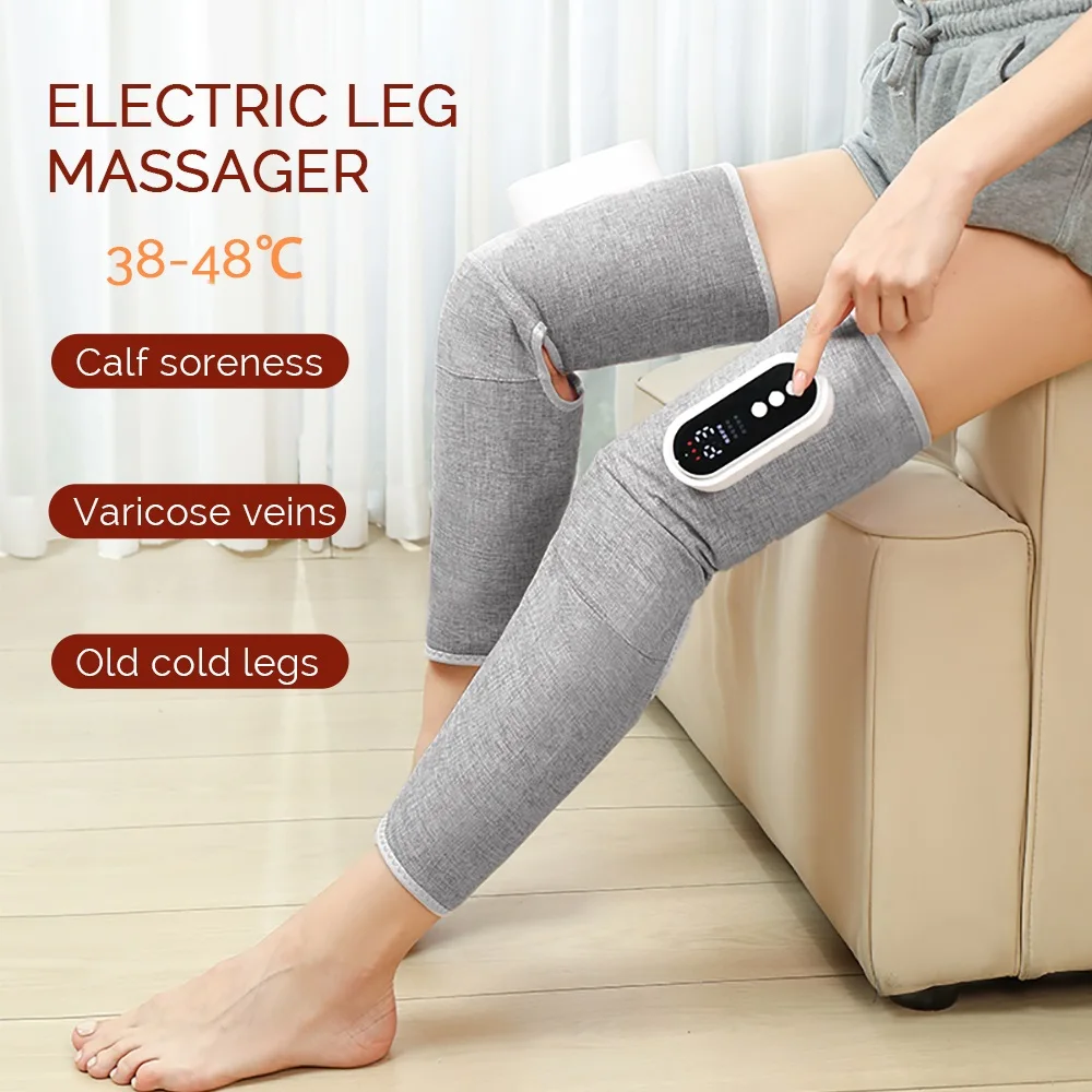 Foreverlily-Electric-Leg-And-Knee-Massager-Wireless-Thigh-With-Calf ...