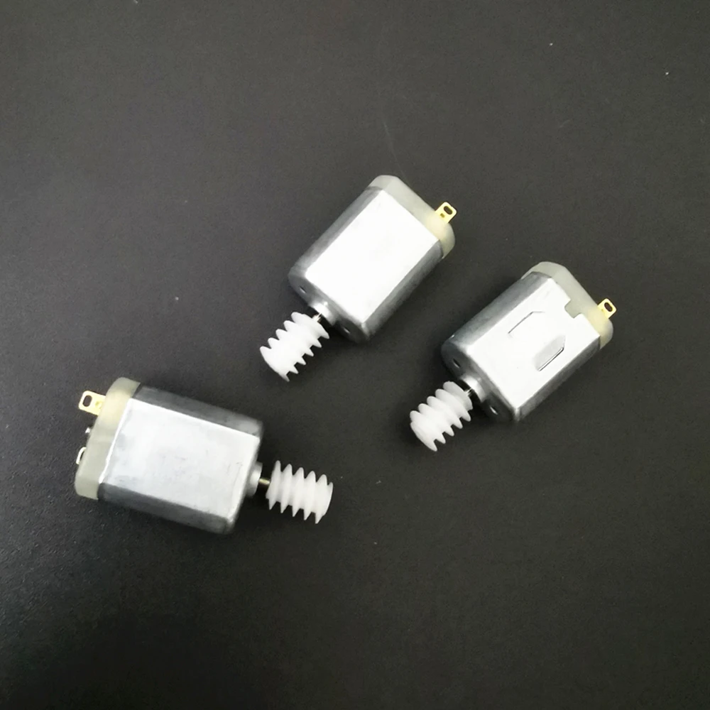 Motor de engrenagem sem-fim DC 3-11.1V com engrenagem espiral 030 Motor DC para experimento ...