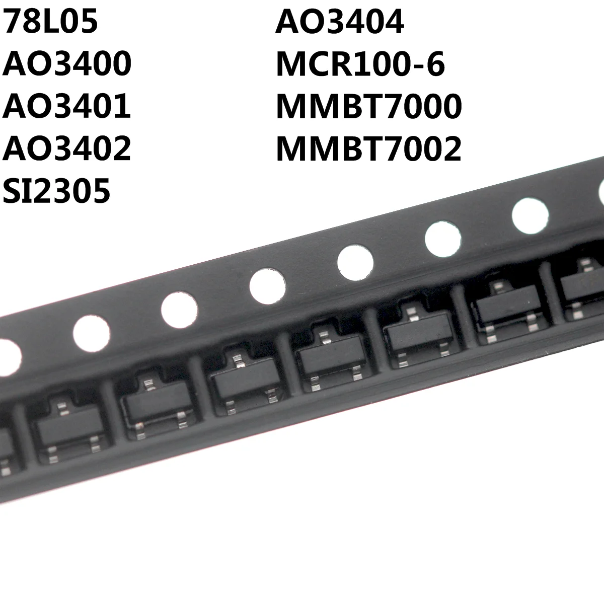 Transistor-do-Triode-de-SMD-78L05-AO3400-AO3401-AO3402-AO3404-MCR100-6 ...