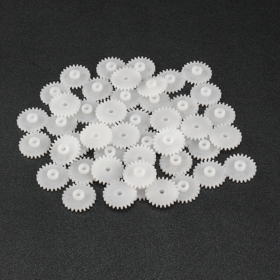 50Pcs-20-22-24-26-28-Teeth-2mm-Hole-Diameter-Plastic-Gear-202A-222A ...