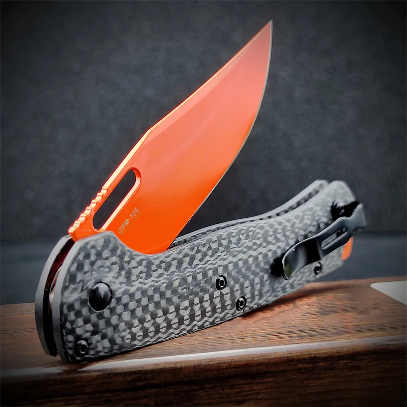 G10-Carbon-Fiber-BM-15535-Hunt-Taggedout-Folding-Knife-CPM-154-Clip ...