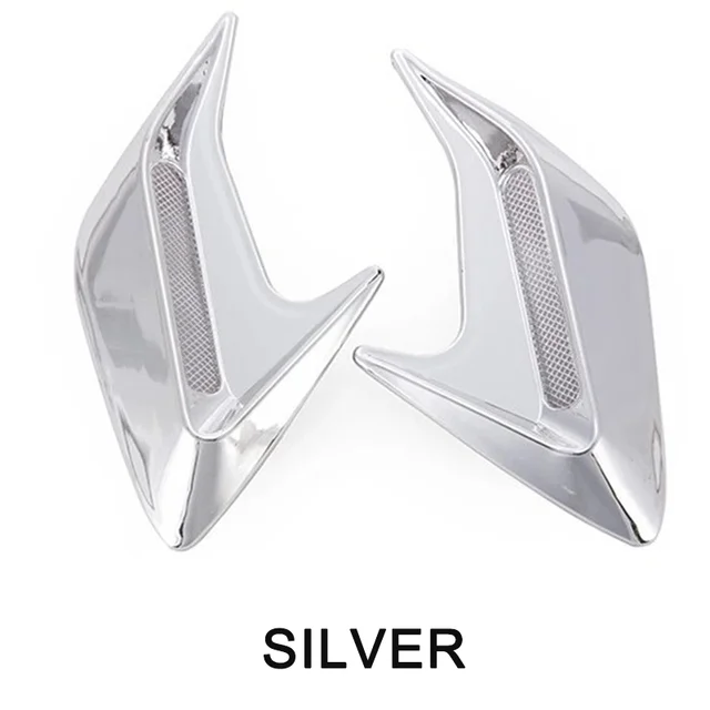 Carbon Fiber Universal Car Shark Gills Fender Side Air Flow Outlet Vent ...