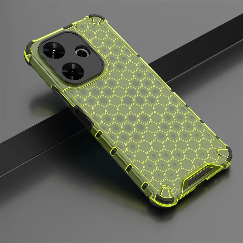 For-Xiaomi-Poco-M6-4G-Case-Luxury-Shockproof-Armor-Phone-Cases-for-Poko ...