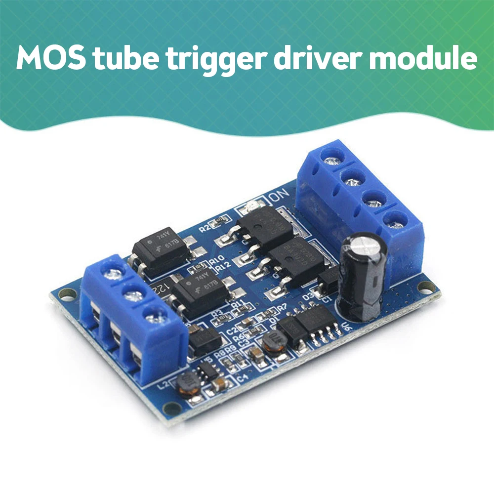 High-power 600w Mos Tube Fet Trigger Drive Module Pwm Control High / Low Level Trigger Switch Dc ...