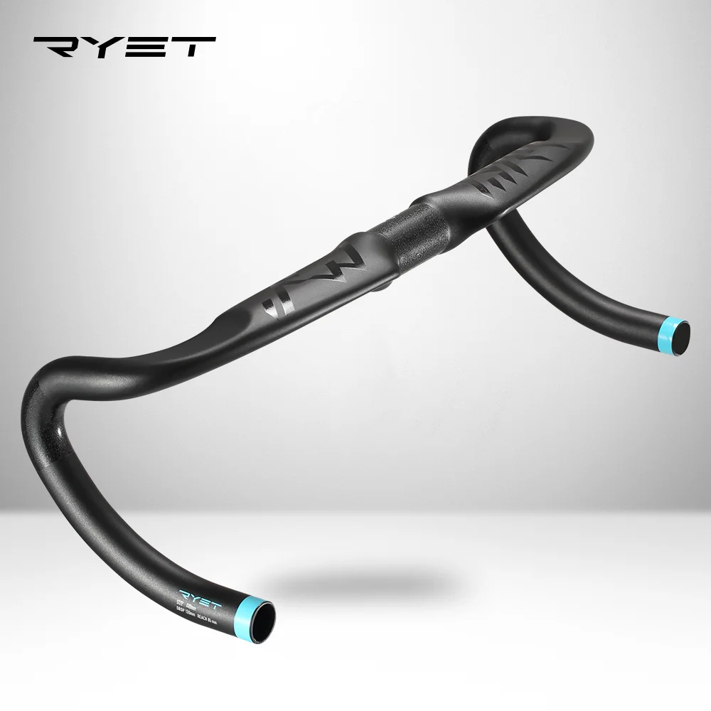 RYET 에어로 로드 핸들 바 카본 레이스 핸들 바 420/440/460MM 로드 바이크 드랍바 카본 레이싱 바이크 바, 레이싱 자전거 손잡이|자전거 손잡이 ...