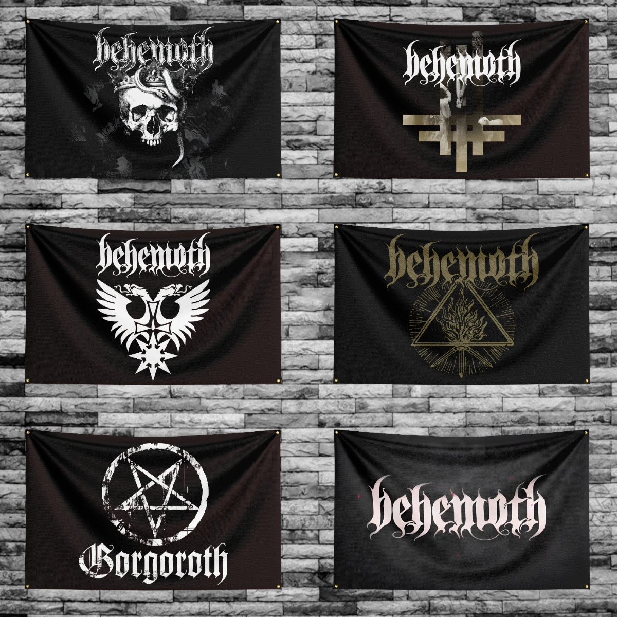 Banderines-de-banda-de-Rock-pesado-cartel-de-impresi-n-Digital-de-poli ...