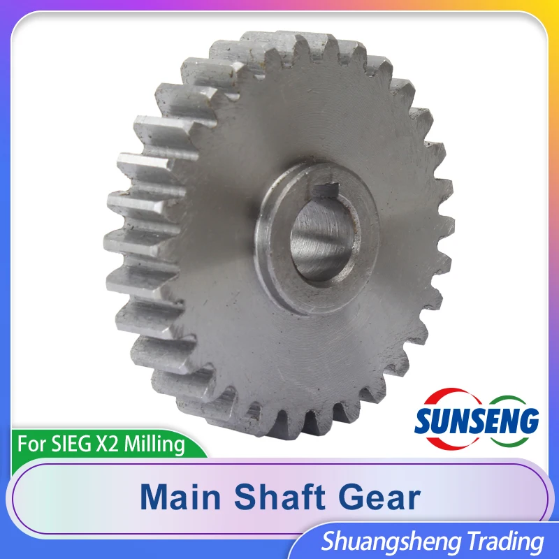 Main shaft gear 30T Metal Gear/SIEG X2-138 Steel Gear/bridge gear