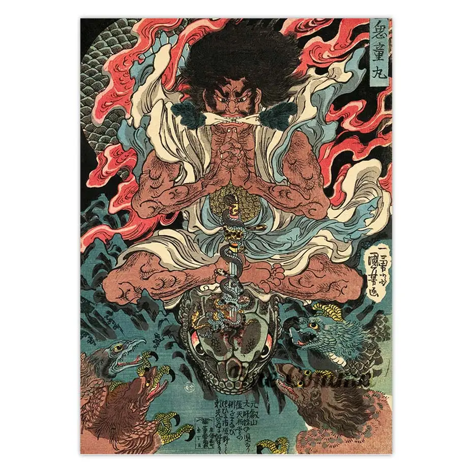 Tengu Japanese Art Traditional
