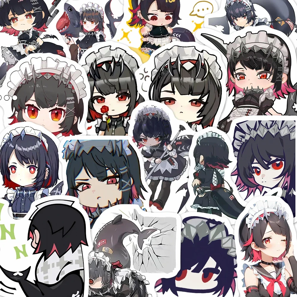 66pcs-Anime-Zenless-Zone-Zero-Game-Ellen-Joe-Q-version-Stickers-Decals ...