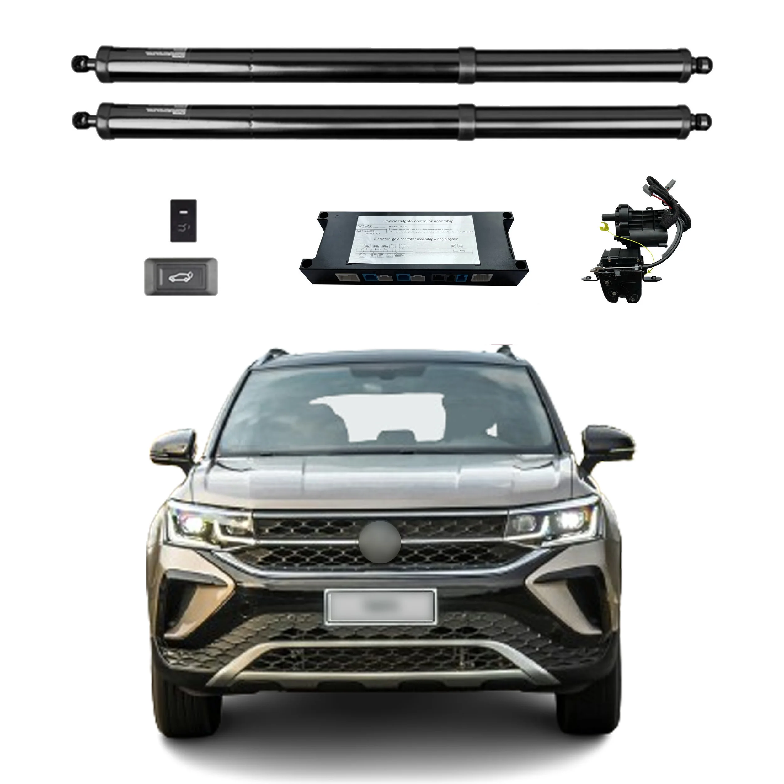 Porta-traseira-el-trica-para-Volkswagen-VW-Taos-2018-Power-Back-Door ...