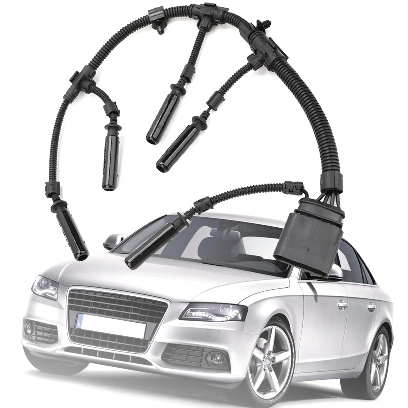 Car Glow Plug Bridge Wiring Harness for – Transporter 2.5 TDI 2003-2010 ...