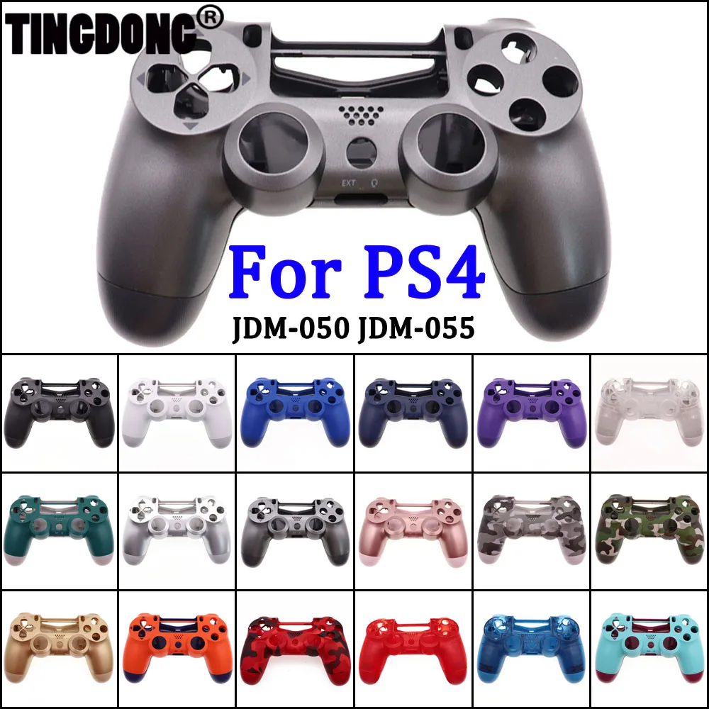 Capa-de-Shell-frontal-e-traseira-Dualshock-4-Controlador-PS4-Pro-Slim ...