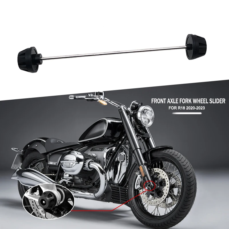R-18-Motorcycle-Accessories-Front-Axle-Fork-Wheel-Protector-Crash ...