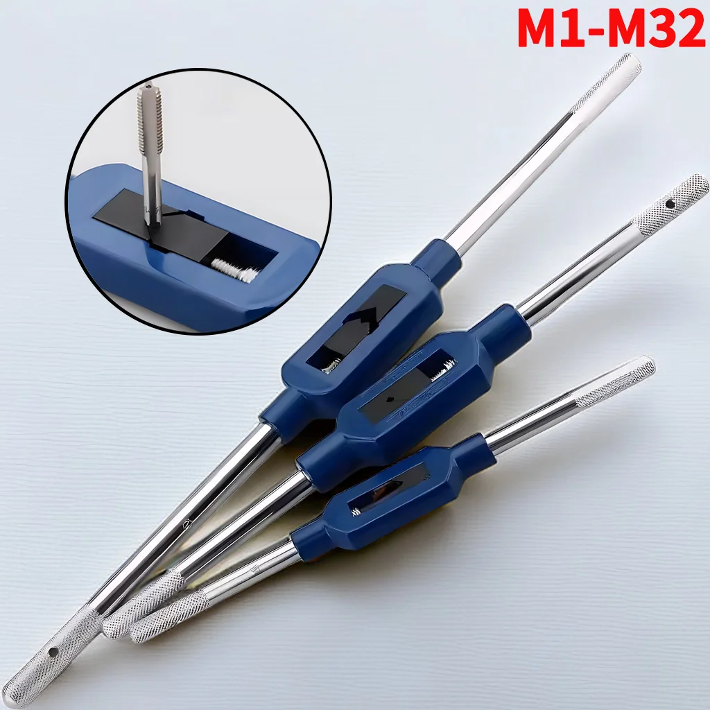 Adjustable-Hand-Tap-Wrench-Holder-High-Quality-Zinc-Alloy-Build-and ...