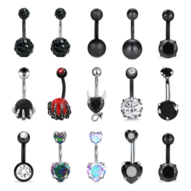 Types Of Belly Button Piercings