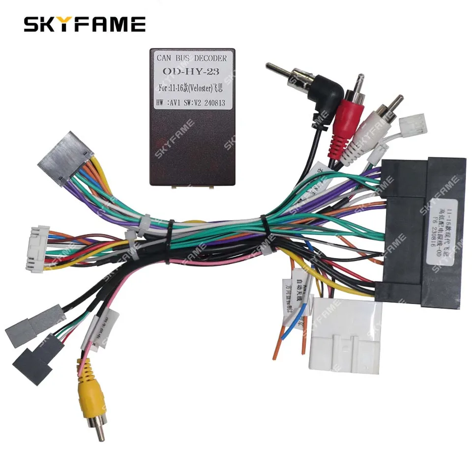Installazione Stereo Auto Car Stereo Radio 16 PIN Android Wiring ...