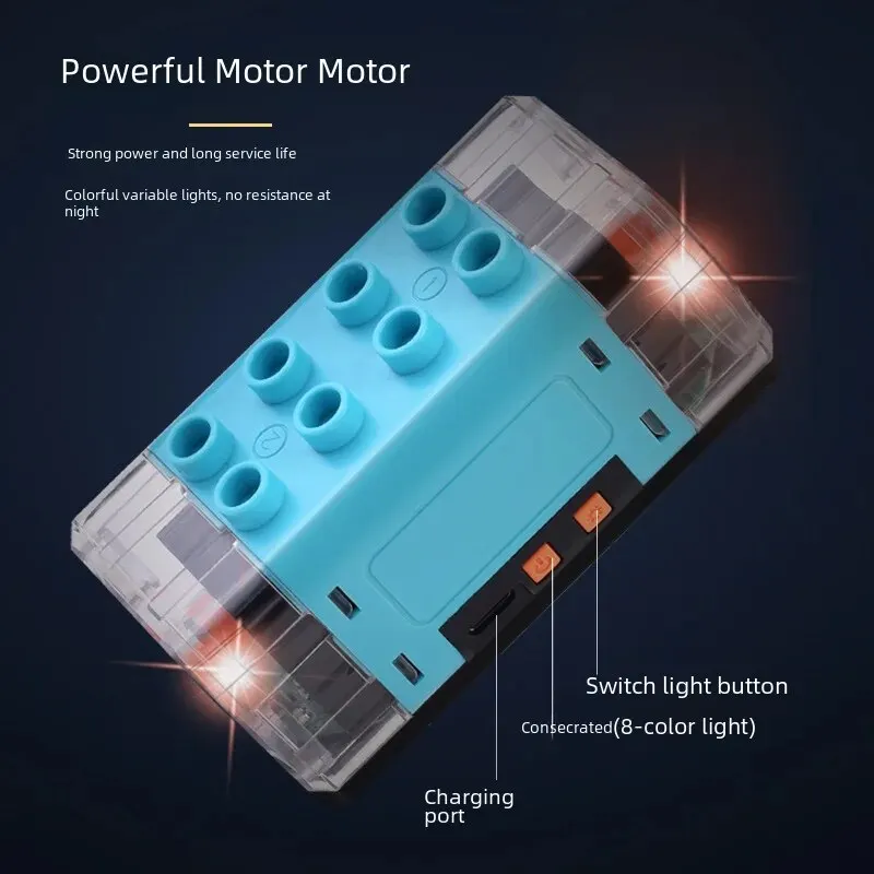 Large-Particle-Lego-9656-Building-Blocks-Remote-Control-Motor-Power ...
