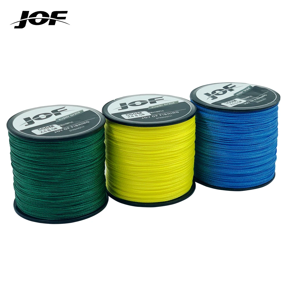 JOF-4-Strand-300M-500M-8LB-10LB-20LB-30LB-35LB-80Lb-Floating-Fishing ...