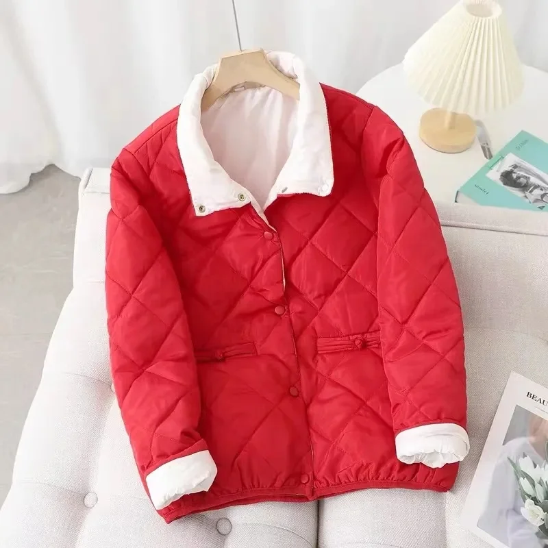 2023New-Short-Cotton-padded-Jacket-Women-Korean-Edition-Winter-Loose ...