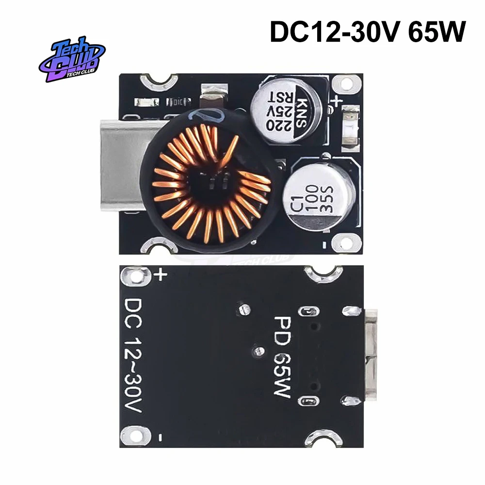 Support PD3.1 (PPS) 65W Fast Charger Module Qualcomm QC2.0 and QC3.0 ...