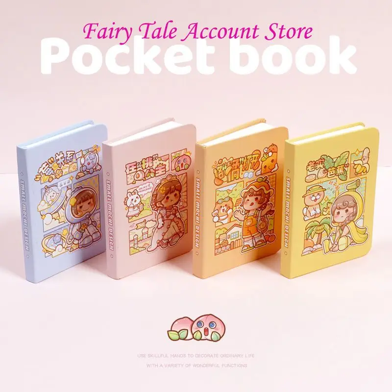 Small Mochi Pocket Book Girl Cute Notebook Small Book Portable Notepad ...