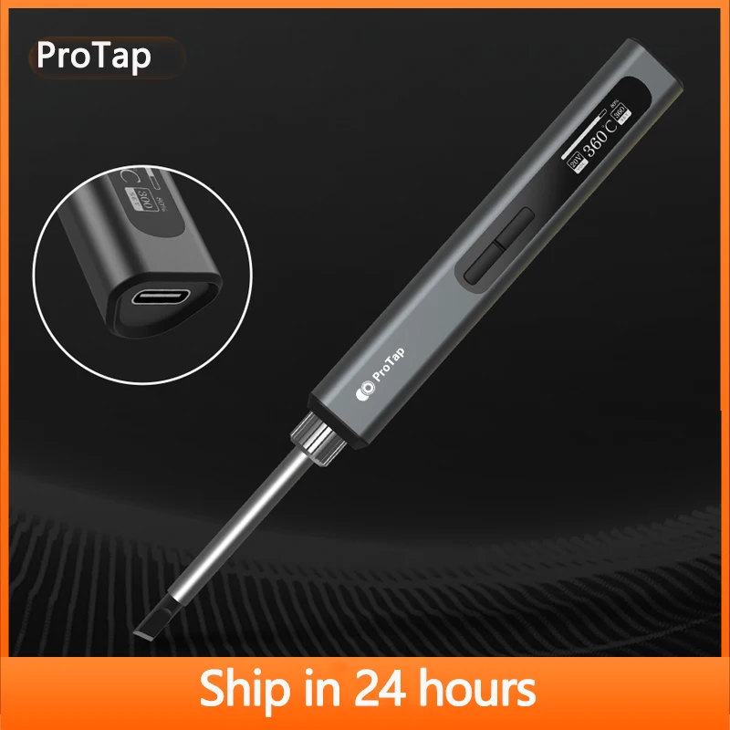 ProTap-65W-Electric-Soldering-Iron-Portable-Adjustable-Temperature ...