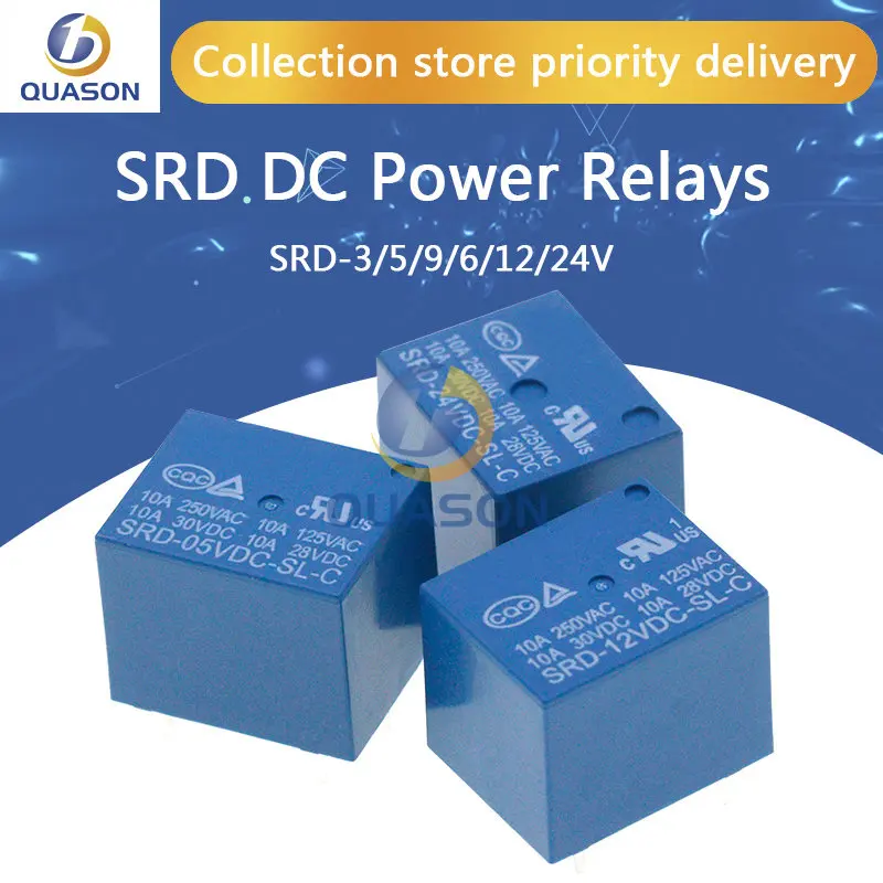 Relays SRD-03VDC-SL-C SRD-05VDC-SL-C SRD-06VDC-SL-C SRD-09VDC-SL-C SRD ...