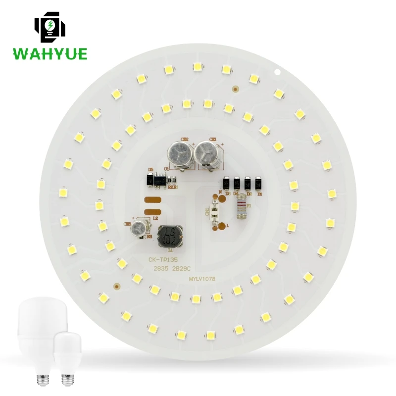 LED-Round-Chip-55W-45W-38W-28W-18W-14W-10W-5W-for-Light-Bulb-2835SMD ...