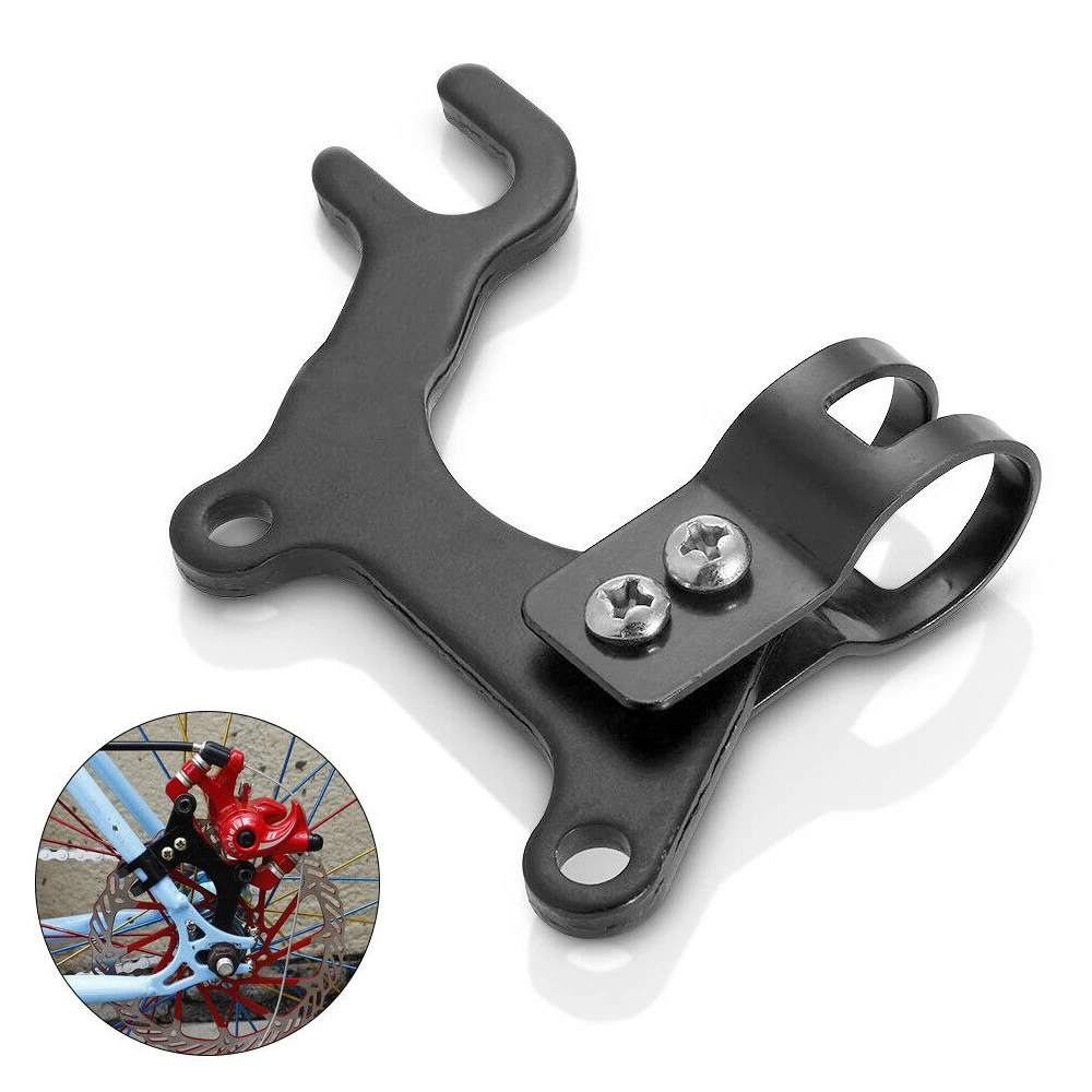 Bicycle-Disc-Brake-Adapter-Bracket-Adjustable-Bike-Frame-Conversion-Kit ...