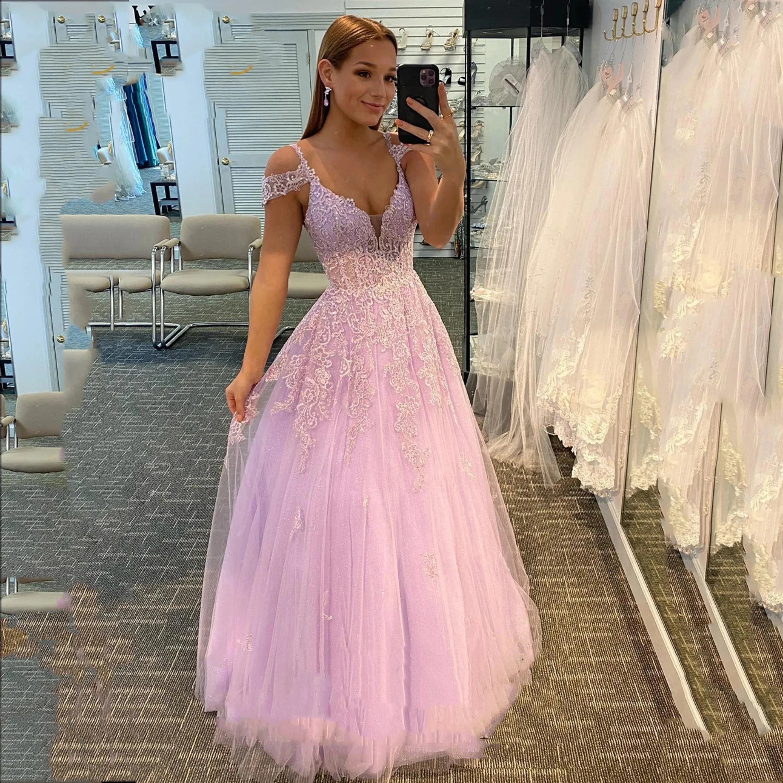 Vintage Lace Prom Dresses