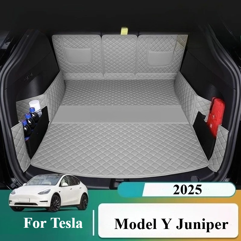 For Tesla Model Y Juniper Launch 2025 Car Boot Mat Rear Trunk Liner ...
