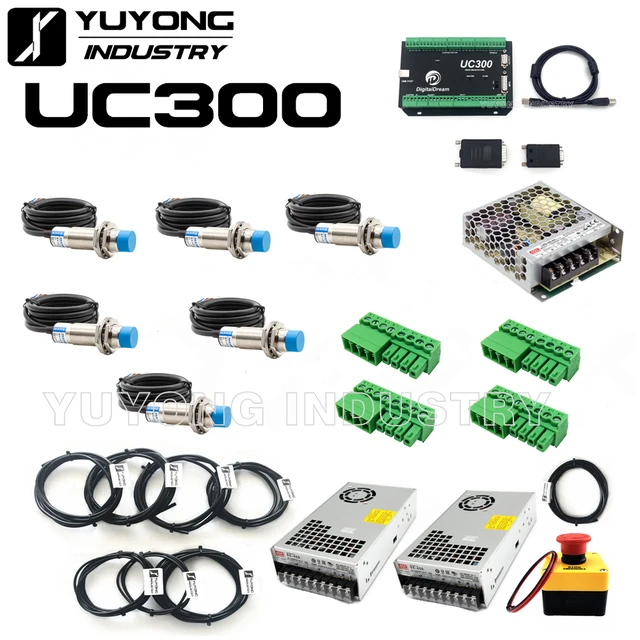 Black 1010 QueenAnt PRO V2 16mm Big Diamater Ball Screw CNC Full kit ...