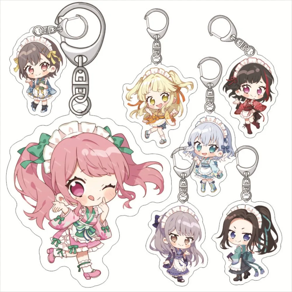 Anime-BanG-Dream-Acrylic-Keychain-Cartoon-Figure-Toyama-Kasumi-Hanazono ...