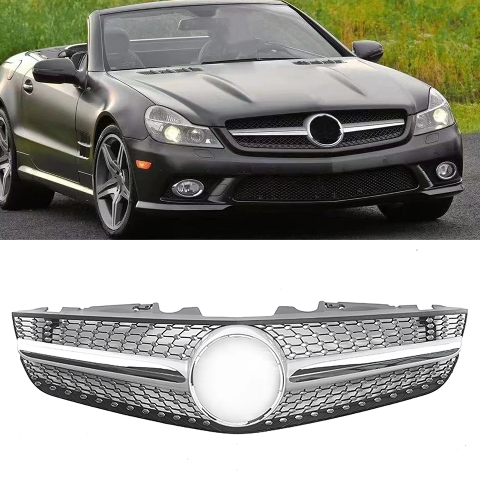 For-Mercedes-Benz-R230-SL-Class-2009-2010-2011-2012-SL500-SL550-SL600 ...