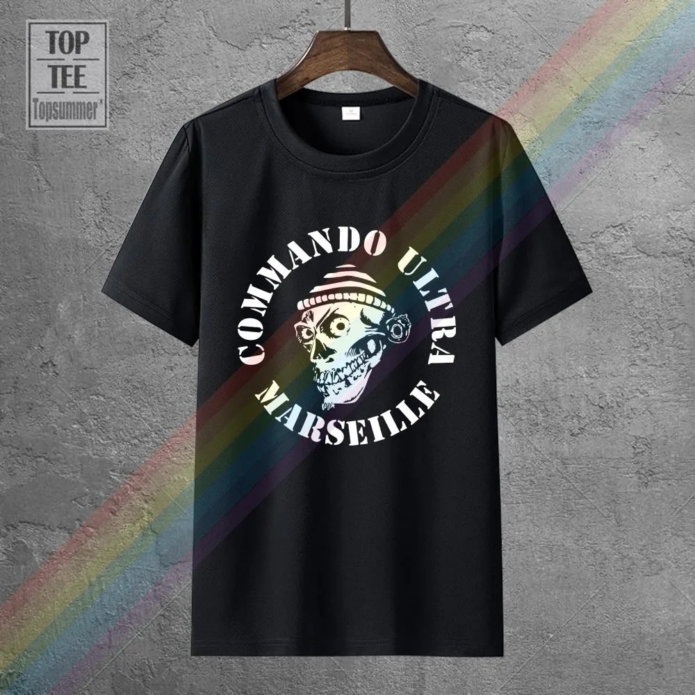 Tshirt-Homme-2019-New-Commando-Ultra-84-Marseille-Ultras-Footballer ...
