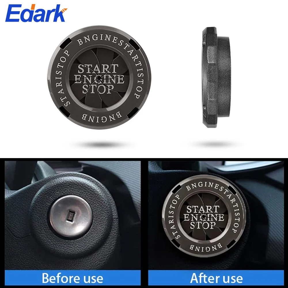 Engine-Start-Stop-Button-Cover-Ignition-Switch-Button-Protection-Cap ...