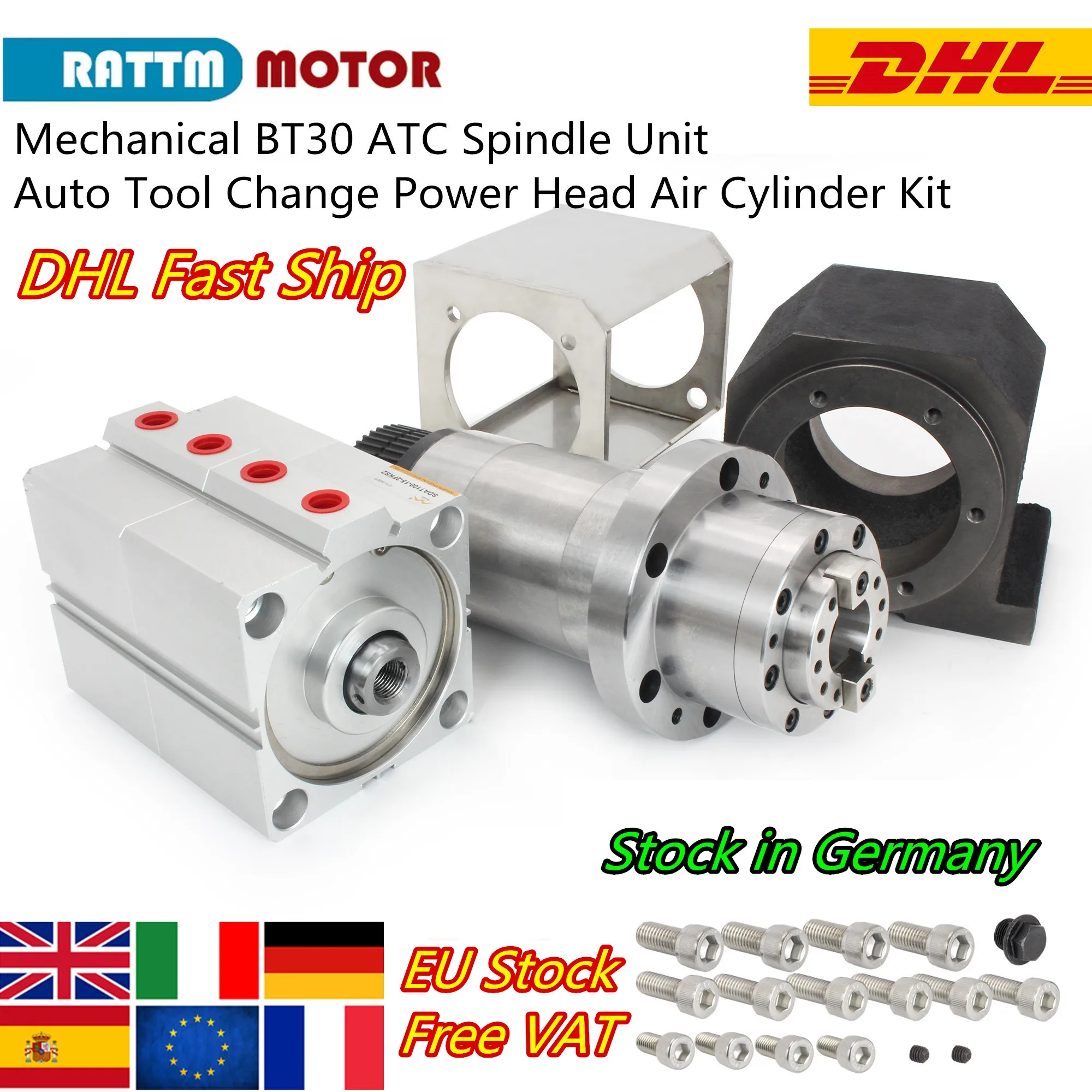 ATC-Mec-nica-Spindle-Motor-Unit-Automaticamente-Tool-Change-Power-Head ...