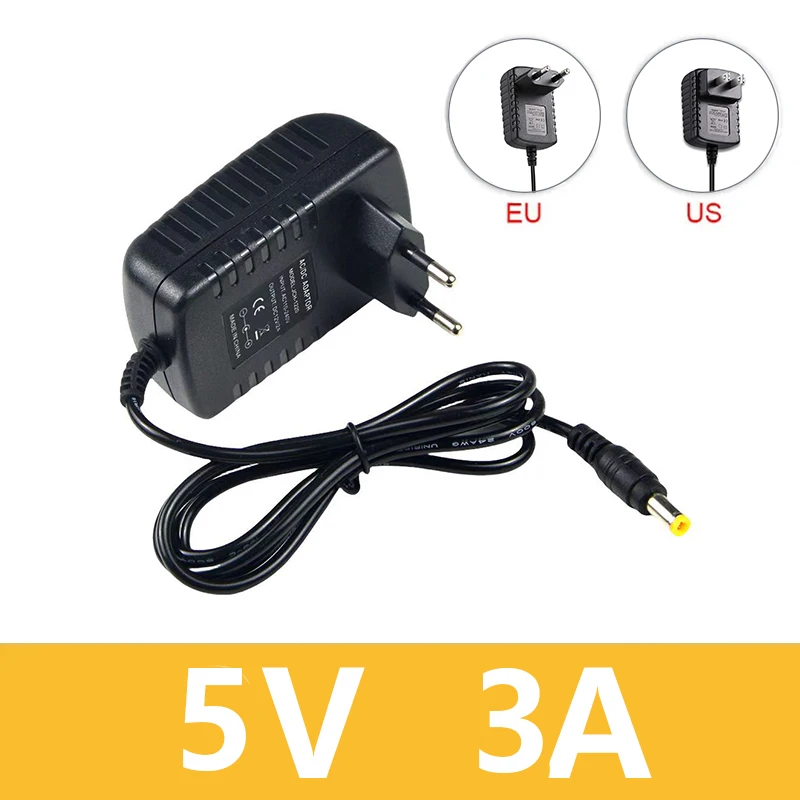 Power-Supply-5V-3A-AC-100V-220V-DC-5V-2A-3000mA-Converter-Adapter-EU-US ...