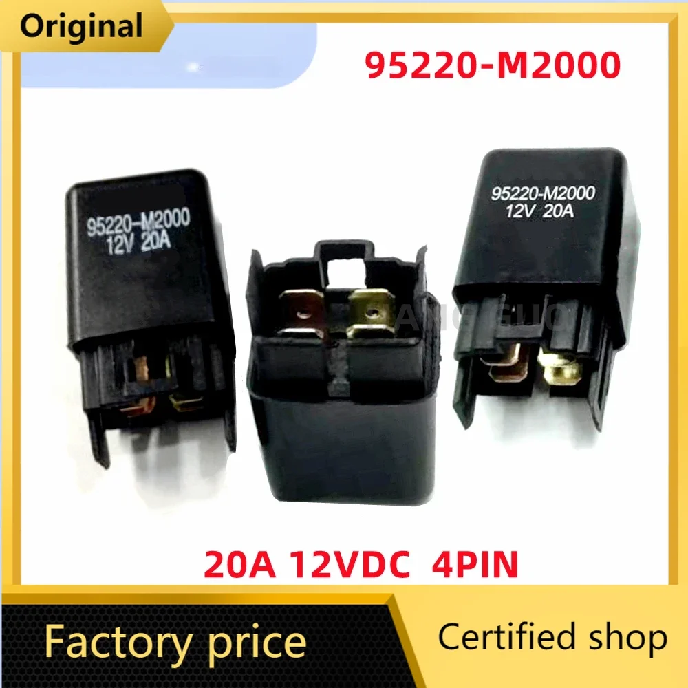 5PCS/Lot Original 95220-M2000 12V 20A 4pin automotive air conditioning ...