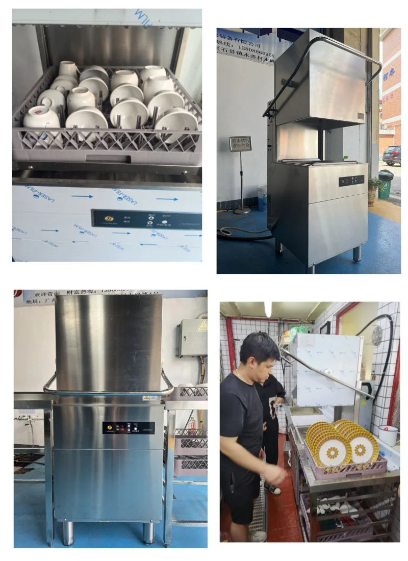 Commercial Freestanding Automatic Dishwasher Hotel and Restaurant Serv ...