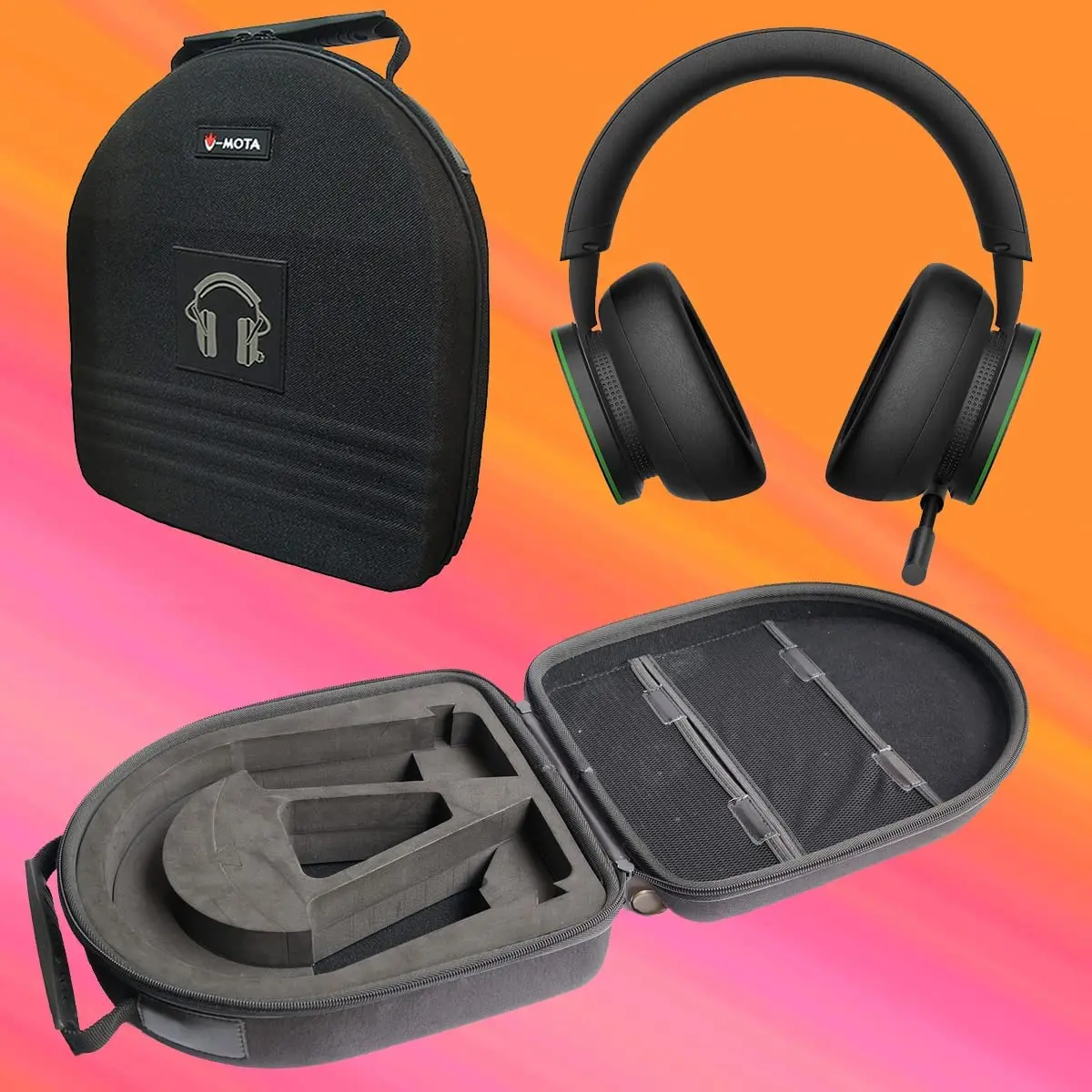 TDG-Headphone-Suitcase-Carry-Case-Boxs-for-Microsoft-Xbox-Stereo ...