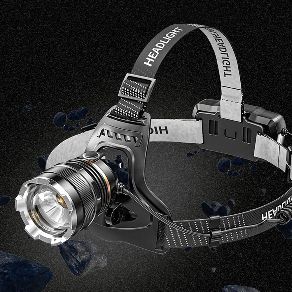 Motion-Sensor-LED-Work-Light-USB-Charging-Portable-Head-Lamp-4-Light ...