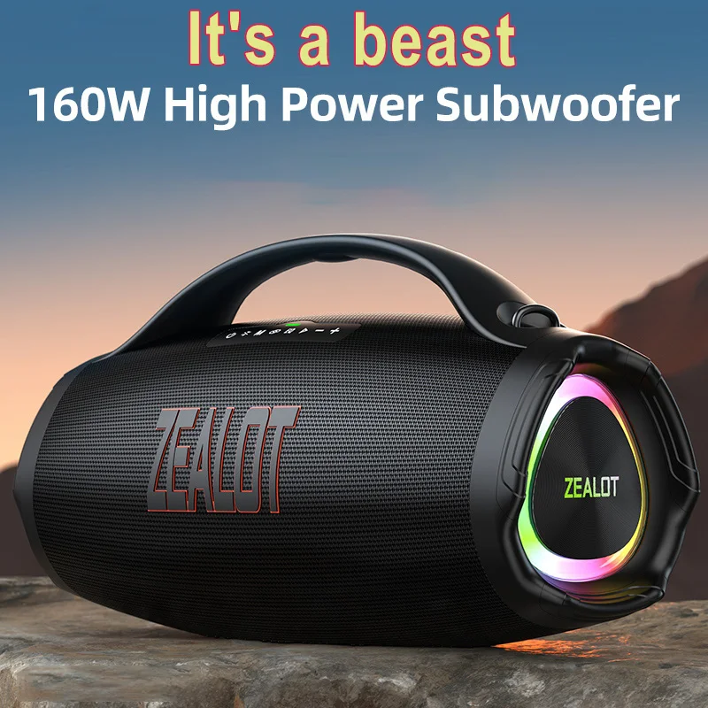 S98-160W-Powerful-Bluetooth-Speaker-HIFI-with-Two-134mm-Woofer ...