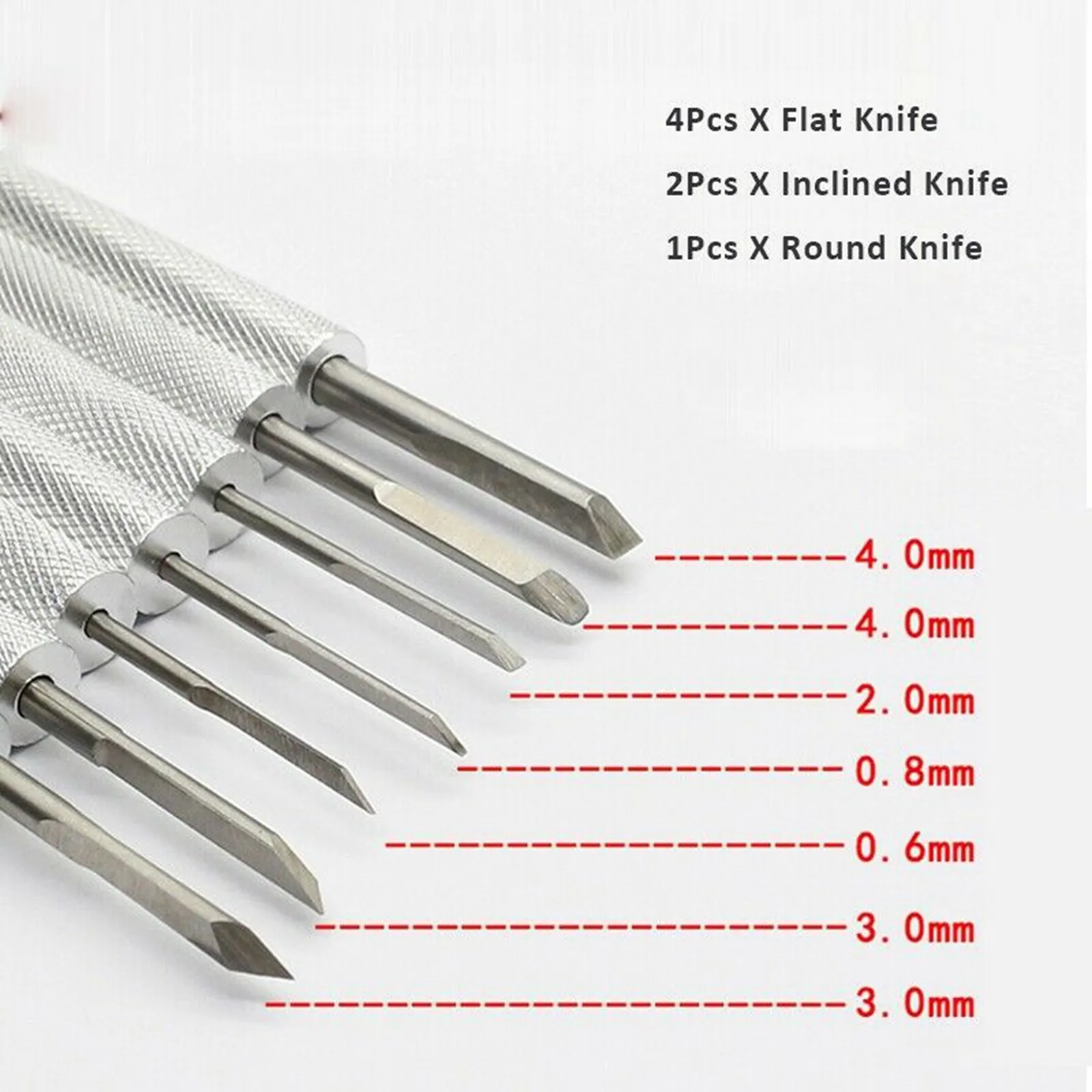 7Db Olívafaragás Miniatűr Faragás Kézi Szerszámkés Famegmunkáló ...