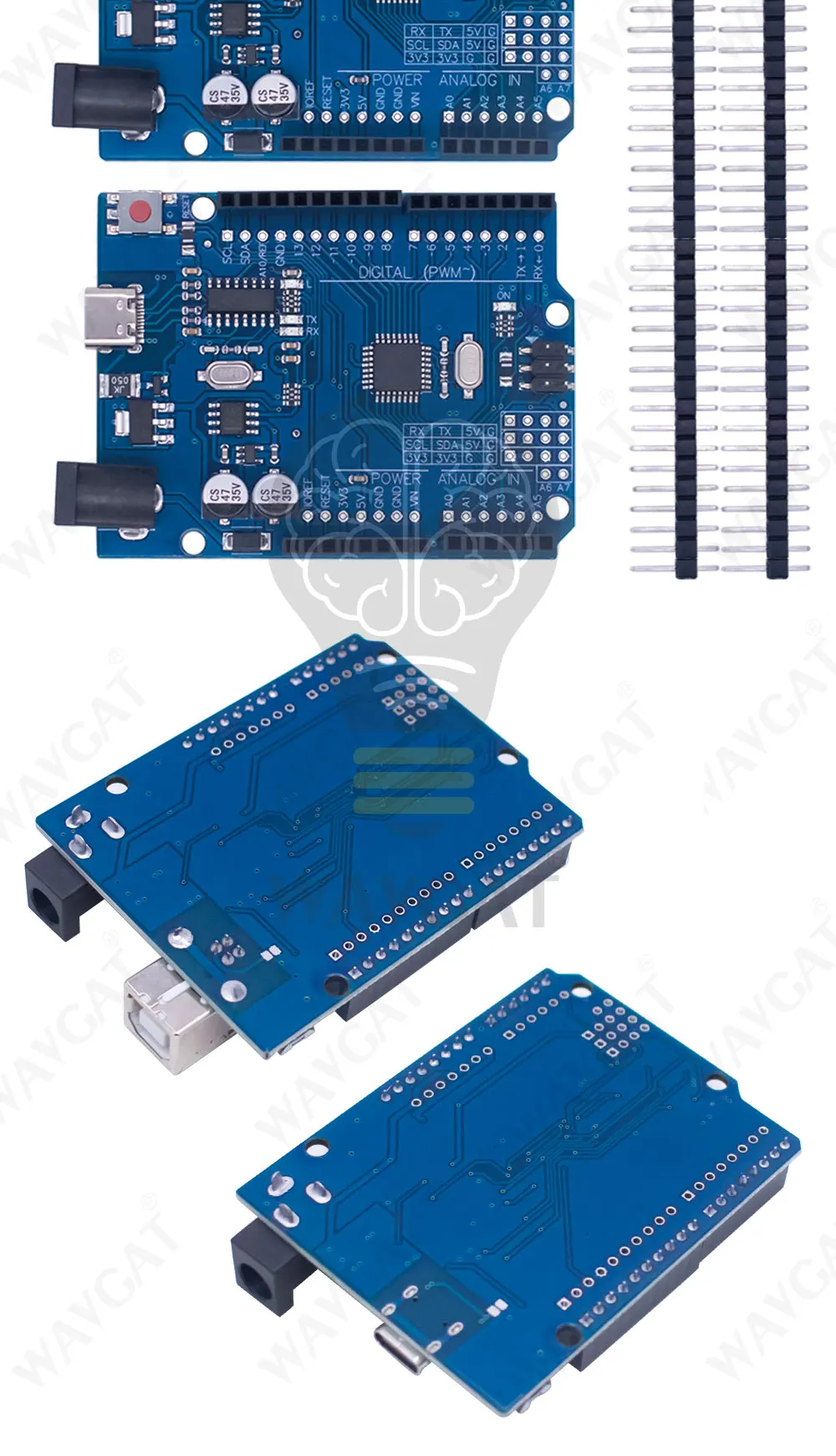 WAVGAT UNO R3 CH340G Разработка платы | AliExpress