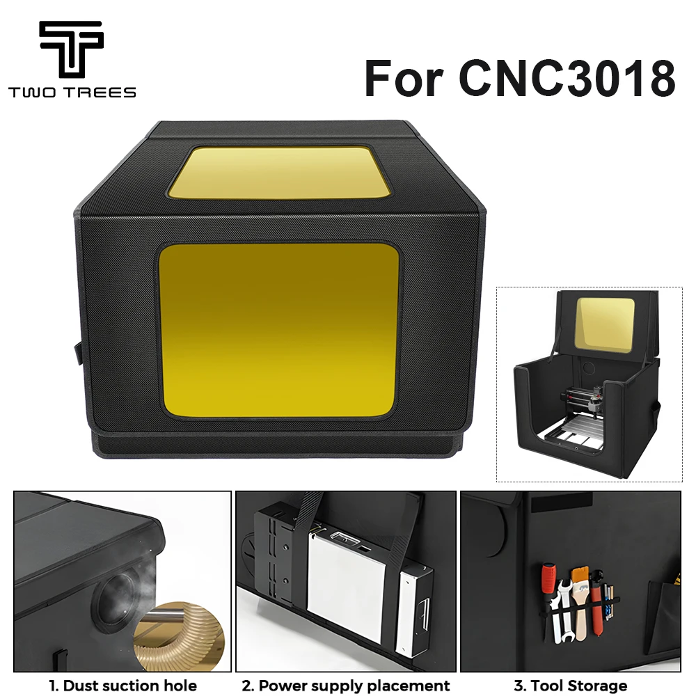 Twotrees-Laser-Engraver-Enclosure-Eye-Protection-Cover-For-CNC3018 ...