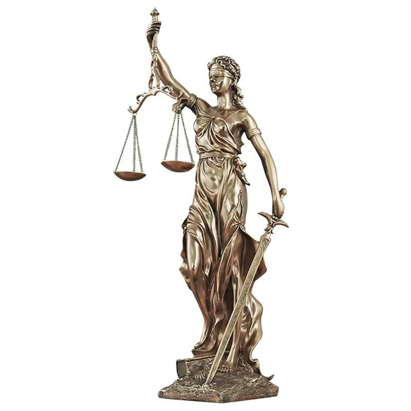 Greek Justice Goddess Statue | Justice Balance Decoration | Statue ...