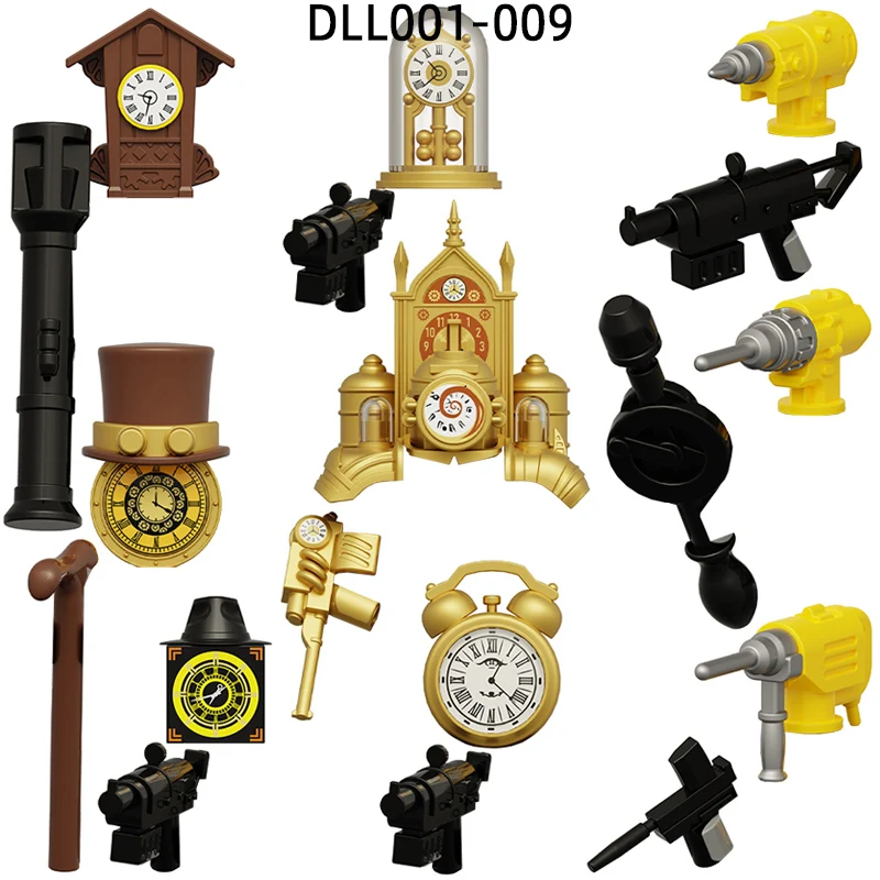The Skibidi Electric Drill Titan Wall Alarm Clock Bell Man Toilet Model ...